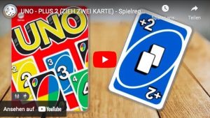UNO - PLUS 2 KARTE - SPIELREGELN TV
